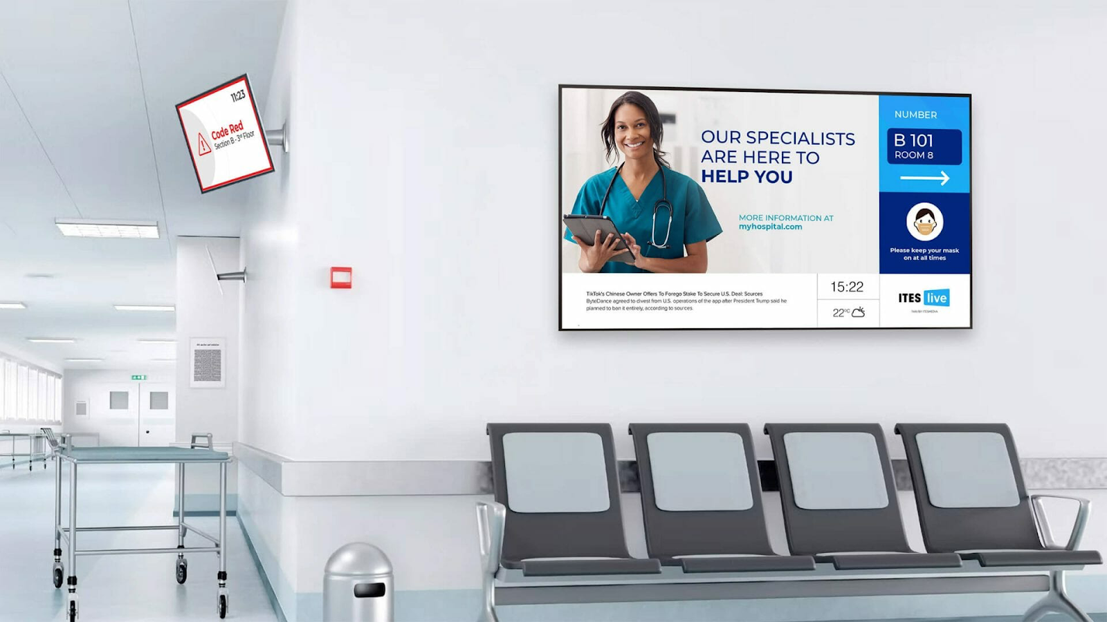 Clinic Digital Signage - 10 Ways to Use Healthcare Signage